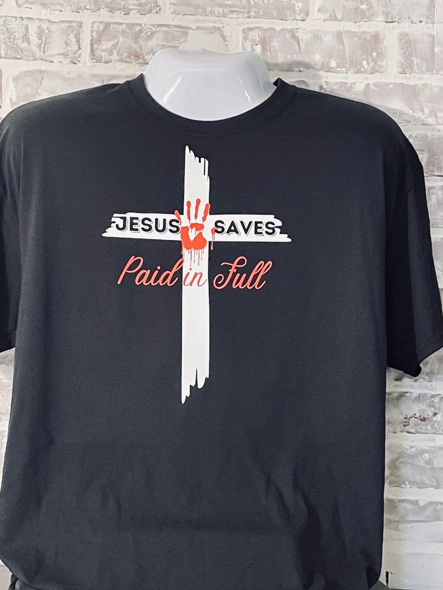 Paid In Full T-Shirt--Black – Holy Beardz, LLC